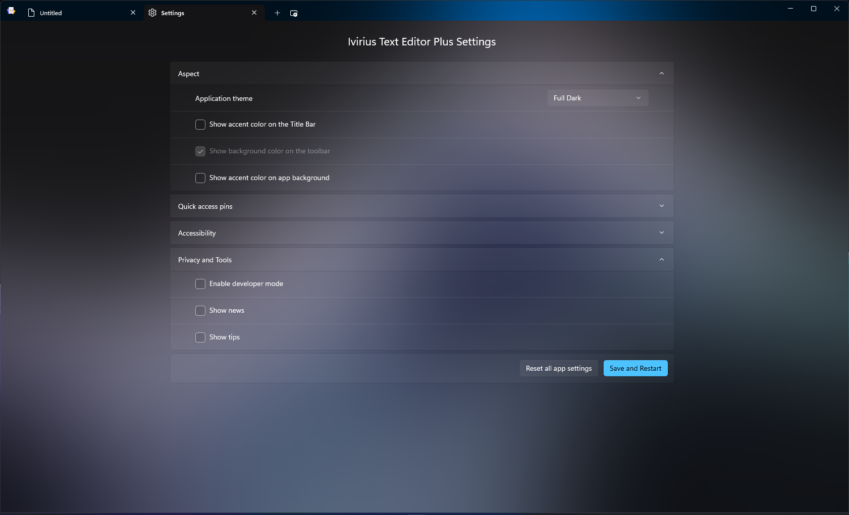 Ivirius Text Editor Plus 2.3 :: Ivirius
